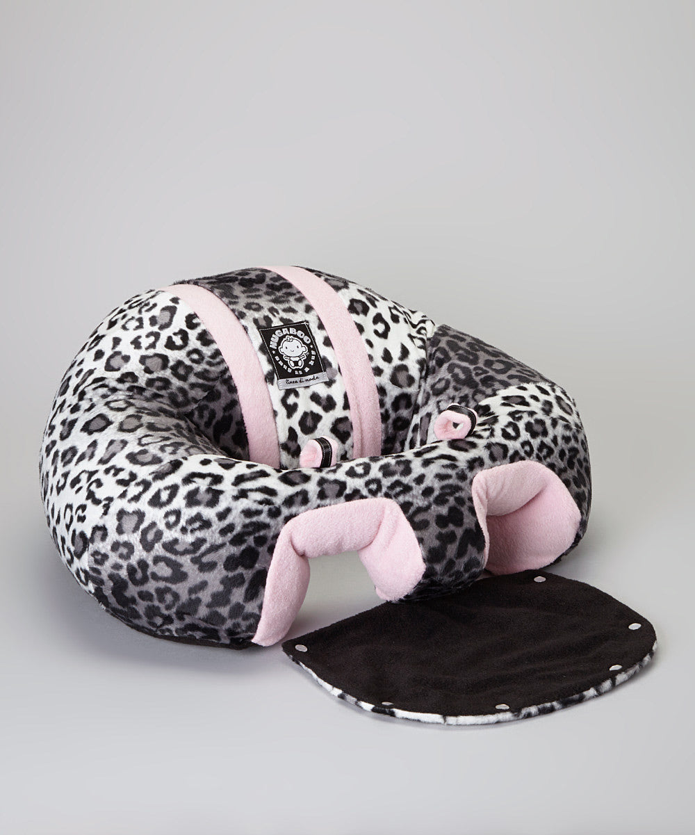 Infant Sitting Chair - Pink Snow Leopard – Hugaboo